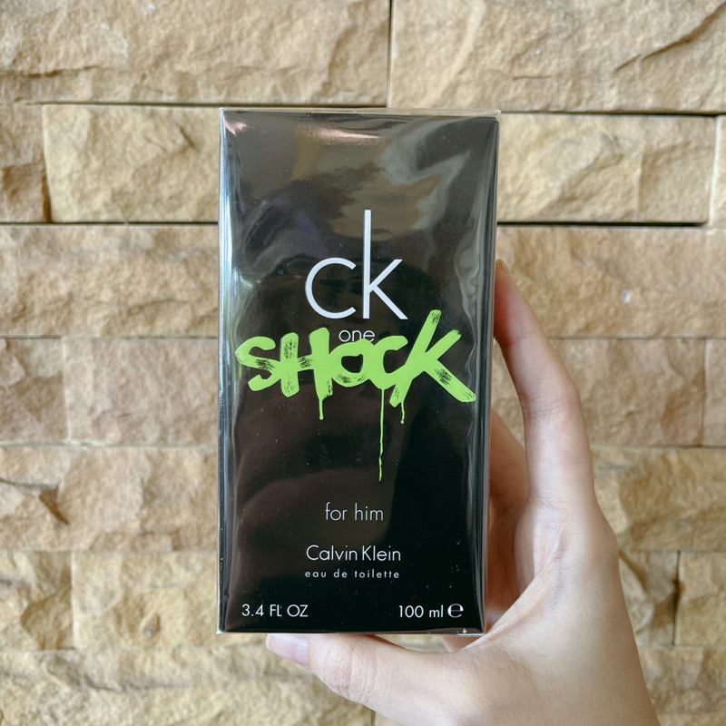 CK ONE SHOCK FOR HIM EDT. 100ML. ของแท้กล่องขายซีลพลาสติก | Shopee Thailand