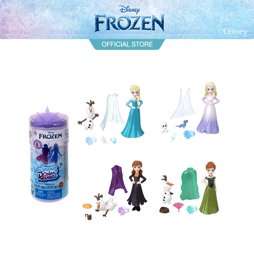 Disney Frozen Snow Color Reveal Doll Assortment ดิสนีย์ โฟรเซ่น สโนว์ ...