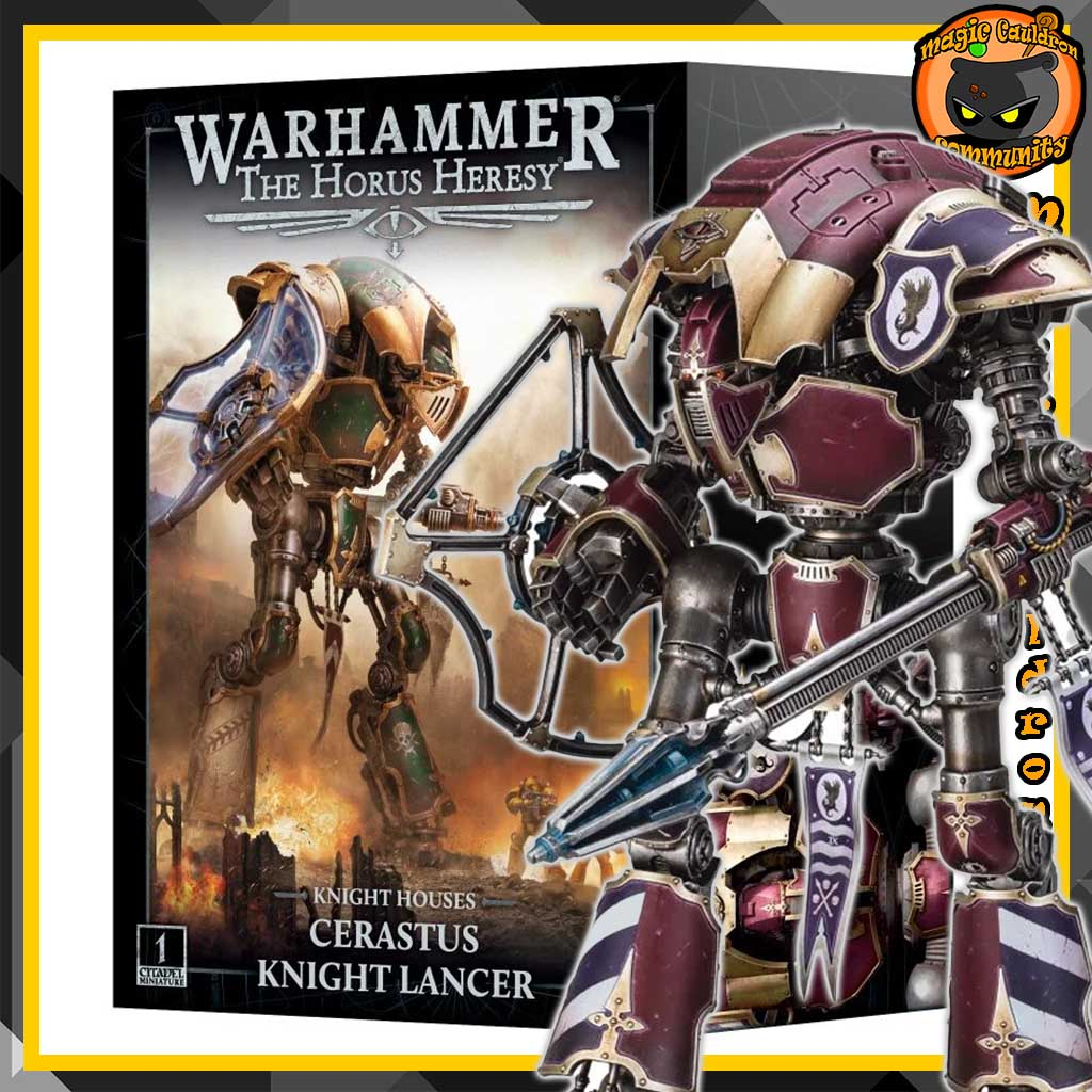 Horus Heresy Cerastus Knight Lancer Warhammer 40000 | Shopee Thailand
