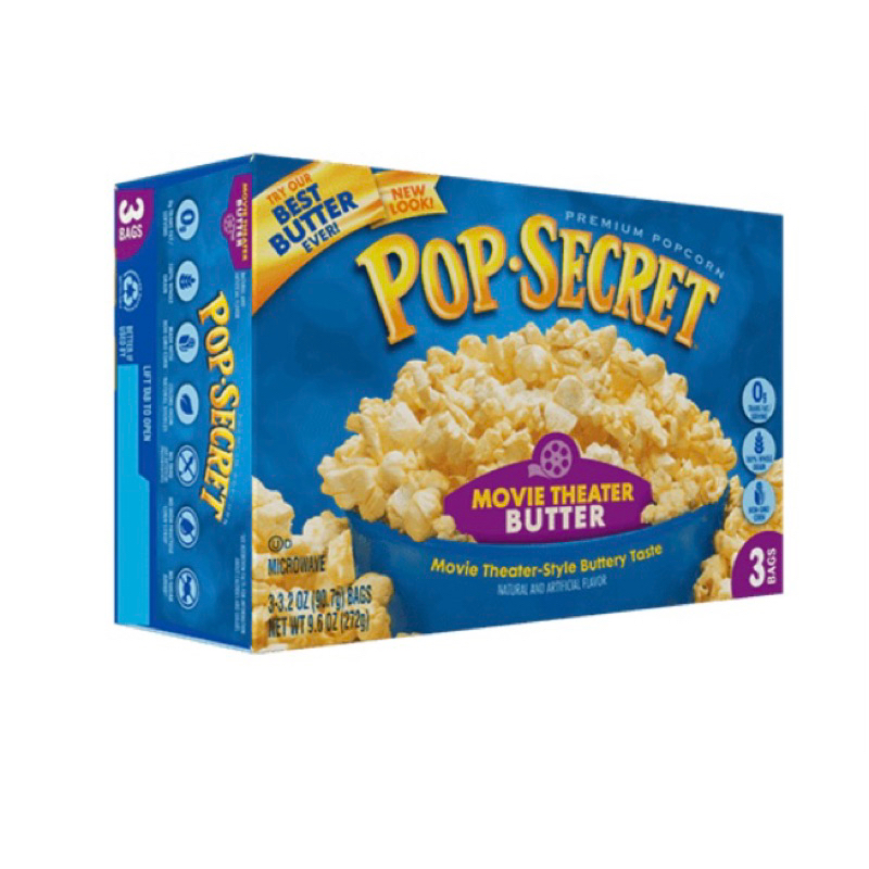 POP SECRET ไมโครเวฟป๊อปคอร์น | Shopee Thailand