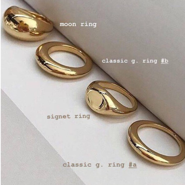 grumpy, classic g. ring #a (รุ่นบาง) | Shopee Thailand