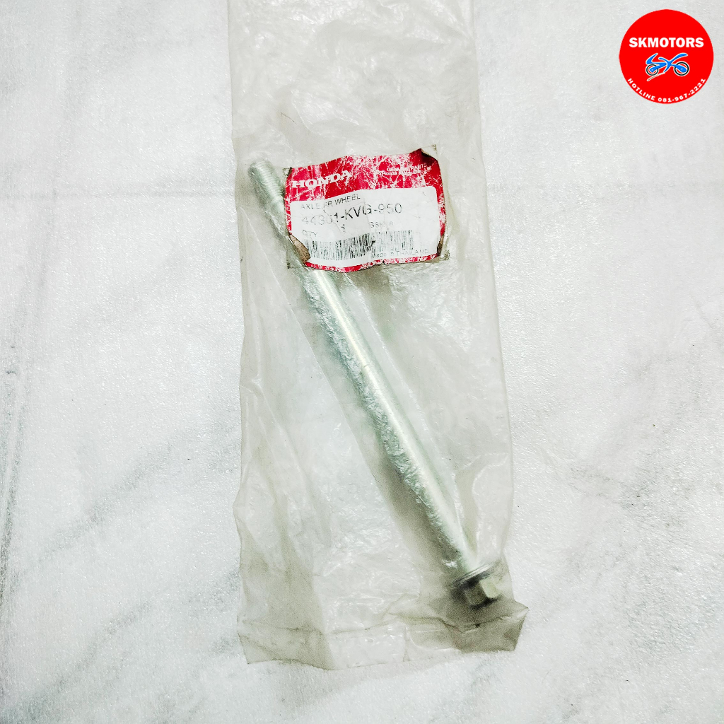 เพลาล้อหน้า รหัส 44301-KVG-950 สำหรับรถรุ่น HONDA SPACY i, CLICK150i ...