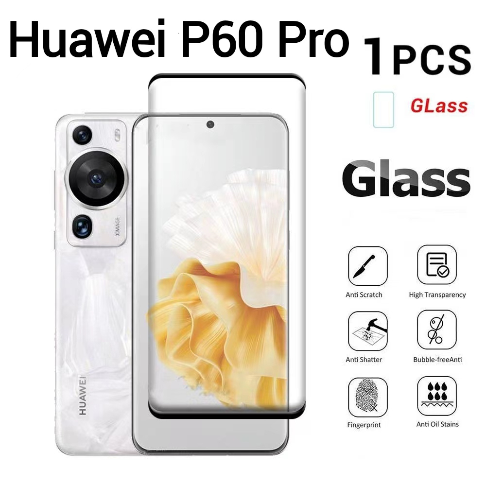Huawei P60 Proตรงรุ่น(พร้อมส่งในไทย)ฟิล์มกระจกเต็มจอHuawei P60 Pro ...