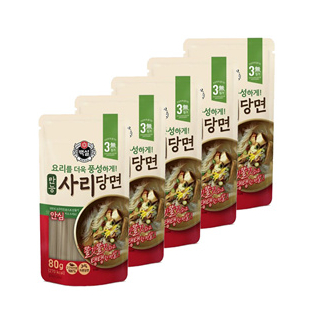 วุ้นเส้นเกาหลี CJ brand premium dangmyeon 80g japchae จับแช ทังมยอน plate dangmyeon 300g ...