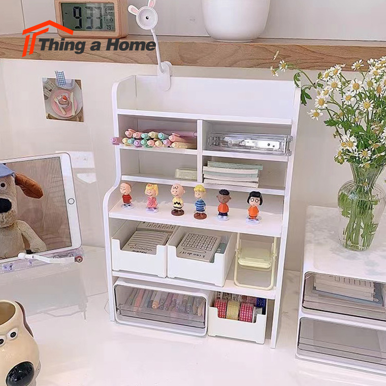 Thing a Home ชั้นวางอุปกรณ์เครื่องเขียน ชั้นวางของ วางหนังสือ วาง ...