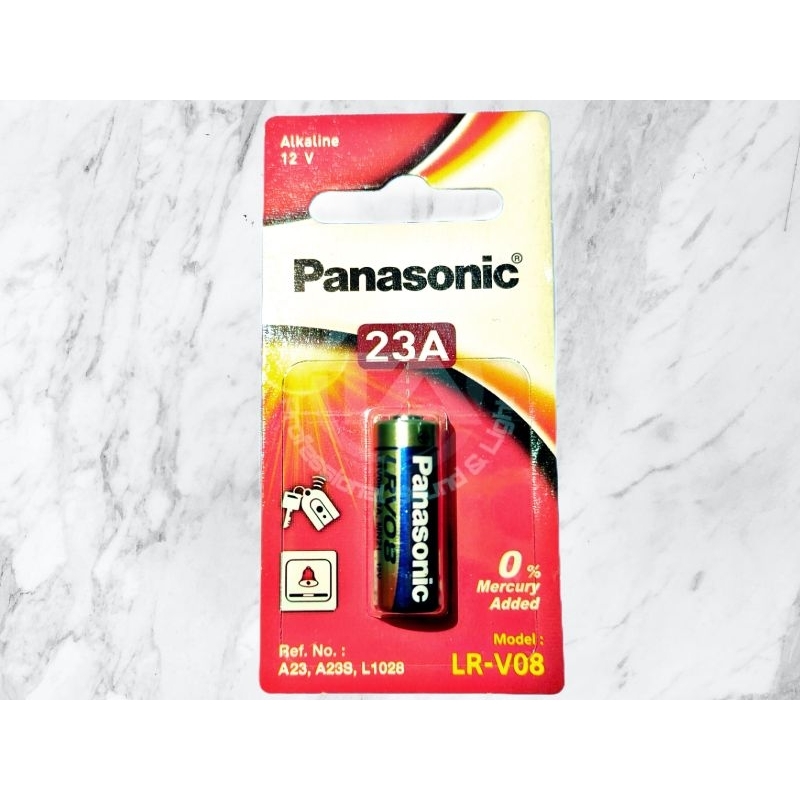 ถ่าน Panasonic Alkaline 23A 12V ล็อตใหม่ ของแท้ 100% จาก Panasonic ประเทศไทย (ถ่านผลิตใหม่ ปี ...