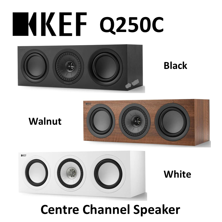 KEF Q250c Centre Channel Speaker 100W | Shopee Thailand