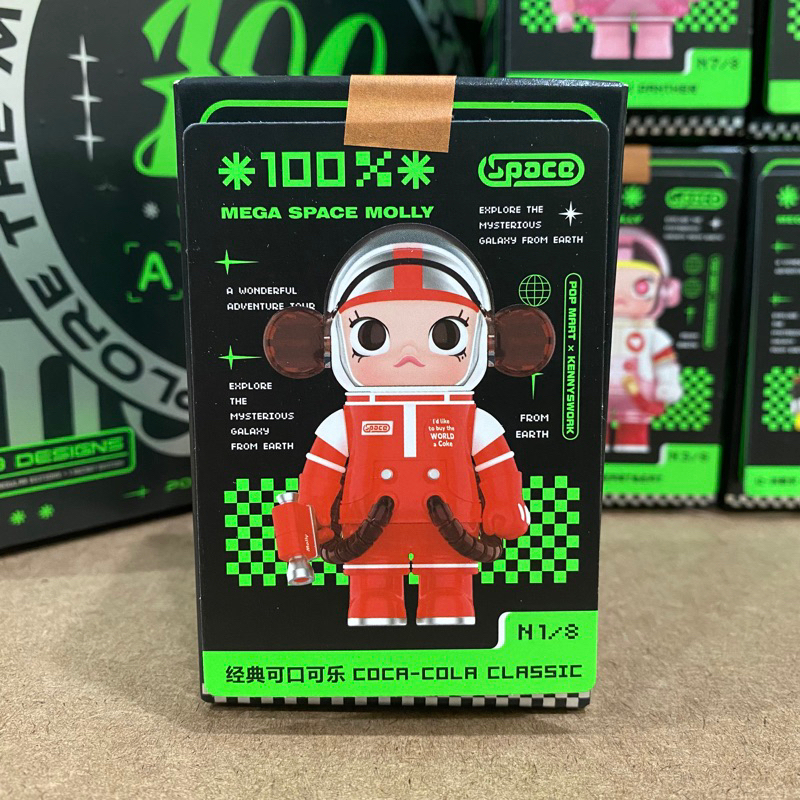 พร้อมส่ง ️MEGA SPACE MOLLY 100% V.2 Set A Coca-Cola - Pop Mart | Shopee ...