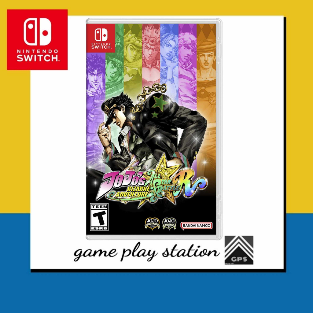 nintendo switch jojo bizarrd adventrue all star battle r ( english ) | Shopee Thailand