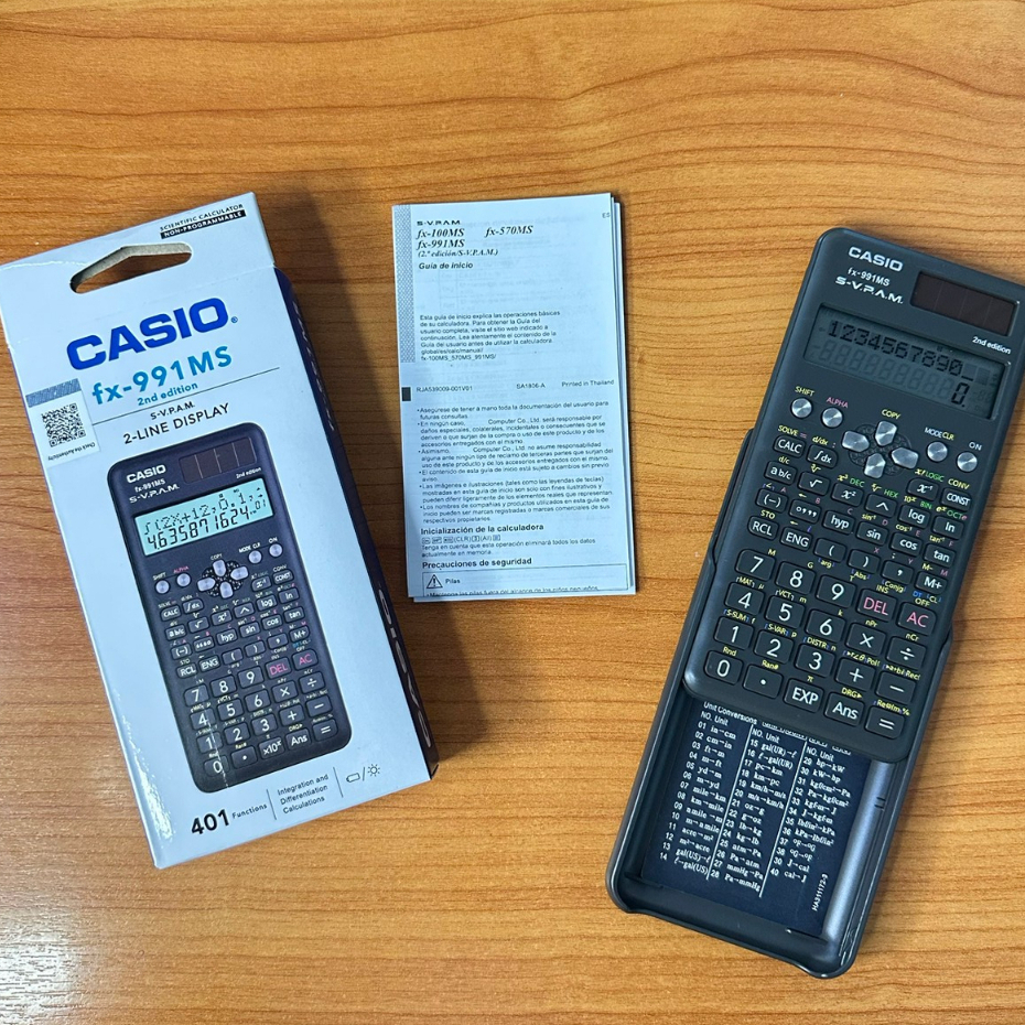 เครื่องคิดเลข CASIO รุ่น FX-991MS-2 ( (Science Calculator)) | Shopee ...