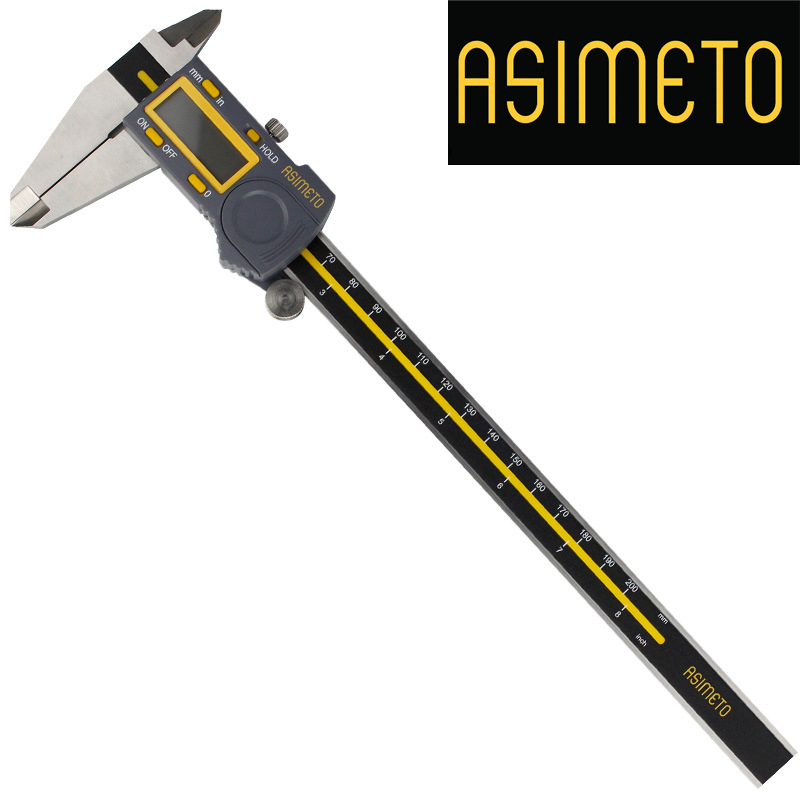 Asimeto เวอร์เนียร์ดิจิตอลชนิด 4 ปุ่ม Four Buttons Digital Caliper 0 ...