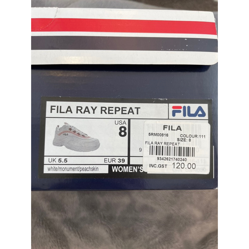 รองเท้า Fila Ray Repeat (แท้) | Shopee Thailand