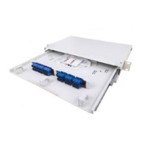 LINK Optic Fiber FDU SLIDE 12- 24C, UF-4082A Slide, Rack Mount, w/Tray ...