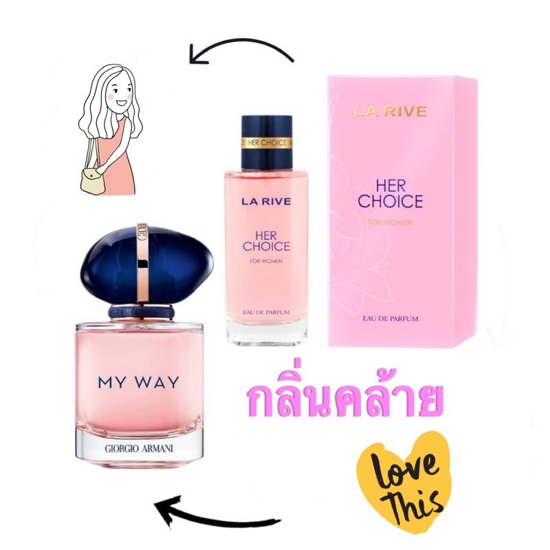 แบ่งขาย น้ำหอมเยอรมันกลิ่นผู้หญิง la rive ทุกกลิ่น ขนาด 5-10ml | Shopee ...