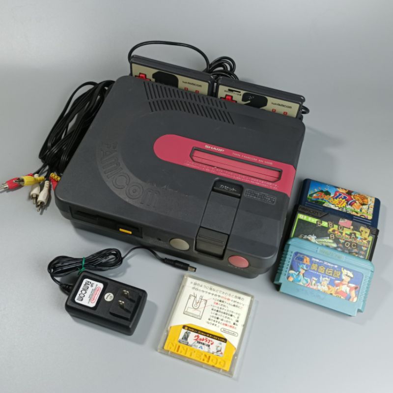 SHARP Twin Famicom Console System Japan | ชาร์ปทวิน ฟามิคอมแท้ญี่ปุ่น ...