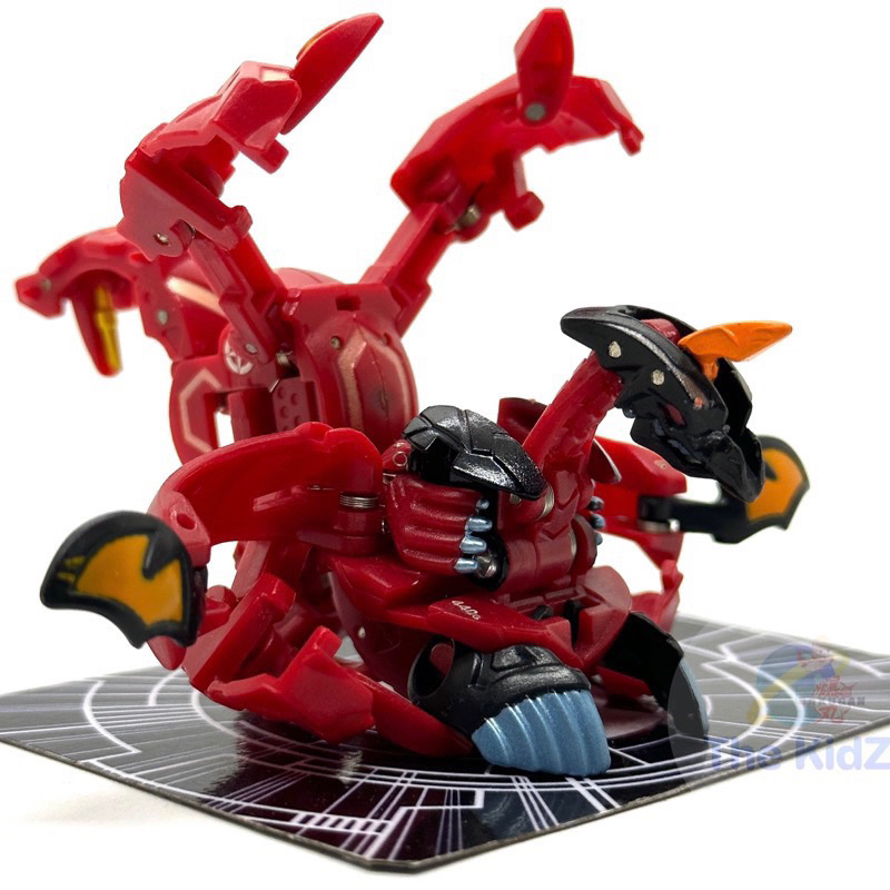 Bakugan Helios Pyrus Anime ver.& Bakugan Trap Pyrus Metalfencer (rare ...