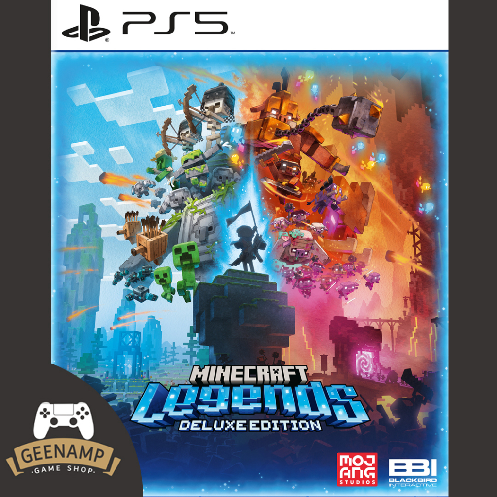 (คูปองShopeeลด15%) PS5 [มือ1] Minecraft Legends : Deluxe Edition (R2/EU ...
