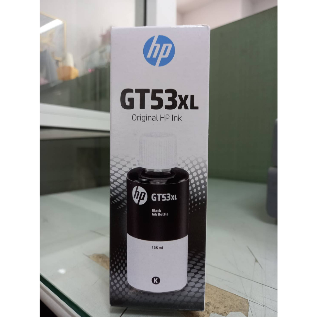 Hp GT53XL Bk หมึกแท้ 135-ml Black Original Ink Bottle แท้ศูนย์ | Shopee ...