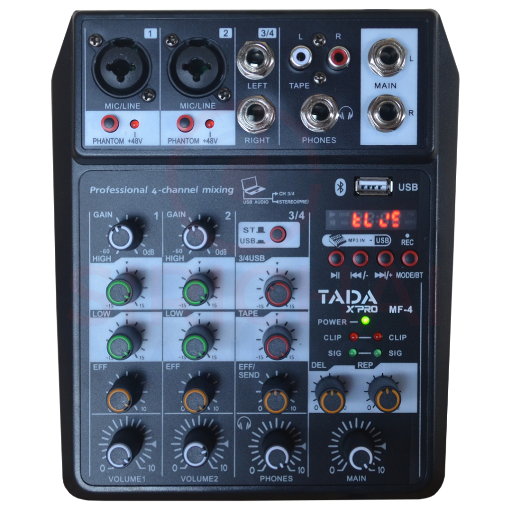 MIXER มิกเซอร์ TADA รุ่น MF4 มิกซ์INTERFACE | Shopee Thailand