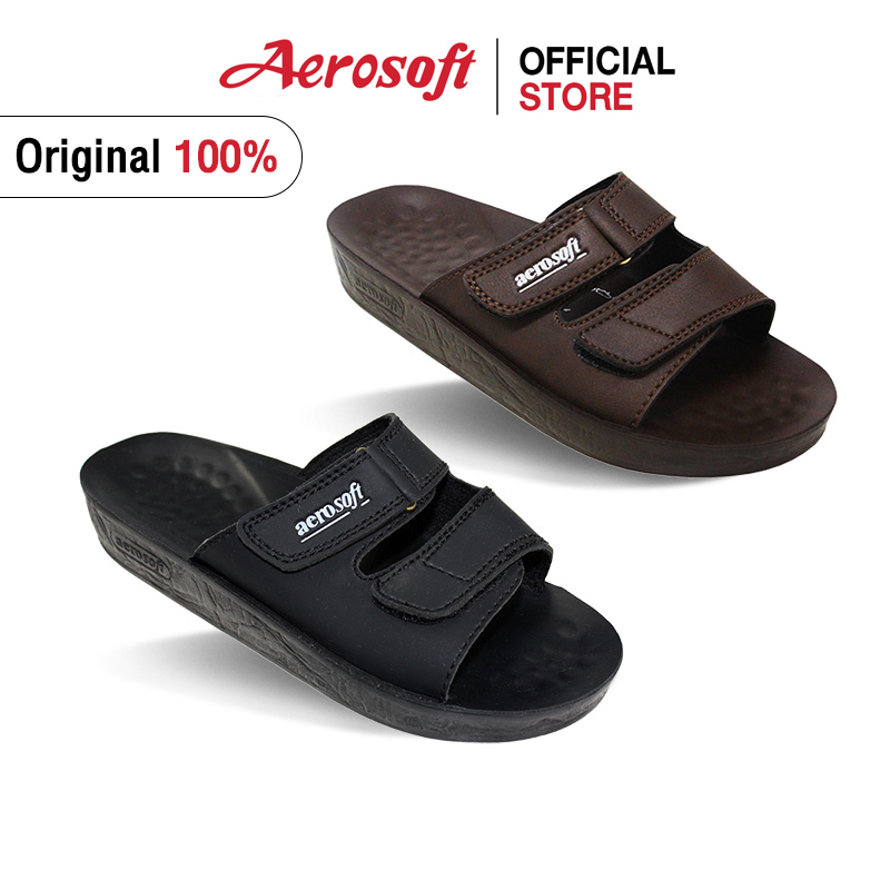 Aerosoft รองเท้าแตะผู้ชายแอโร่ซอฟรุ่น MX4099 | Shopee Thailand