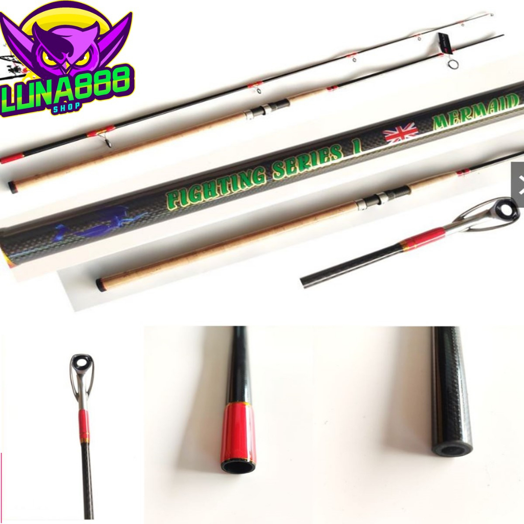 คันเบ็ด MERMAID FIGHTING SERIES I / 8 ฟุต / 9 ฟุต / 10 ฟุต สปิน/เบท ...