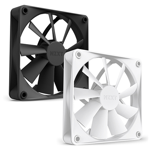 NZXT F120Q / F140Q Quiet Airflow 1200rpm 64CFM PWM Fan | Shopee Thailand