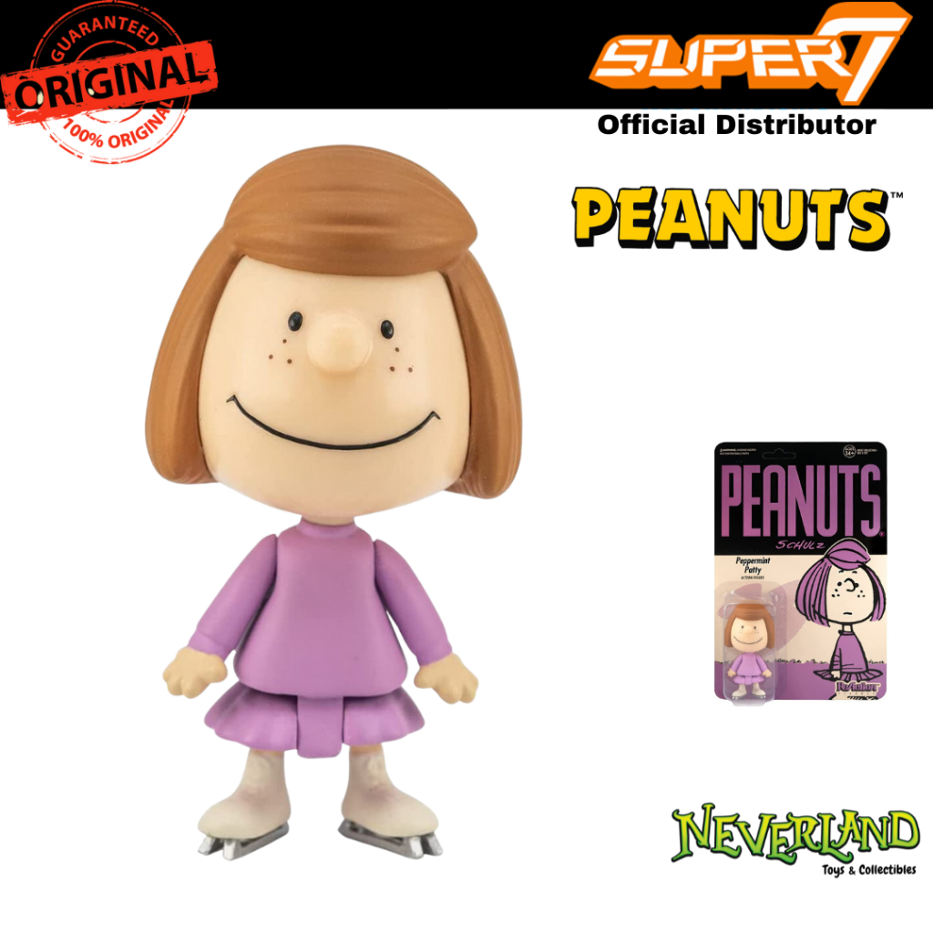 (Sold Out) Super7 Peanuts Peppermint Patty Wave 2 Rection Figure ...