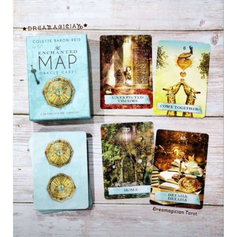 The Enchanted Map Oracle Cards ไพ่ออราเคิลแท้ ไพ่ออราเคิลลดราคา ไพ่ ...