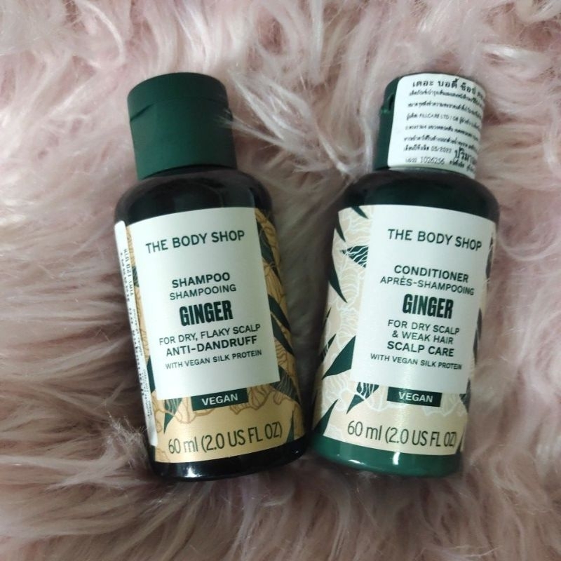 THE BODY SHOP GINGER SHAMPOO/CONDITIONER 60ML | Shopee Thailand