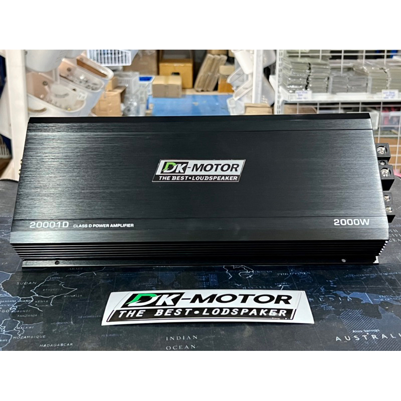 เพาเวอร์แอมป์ขับซับ DK-MOTOR 2000w แท้ ตัวแรง คลาสดี หลังเต่า เครื่อง ...