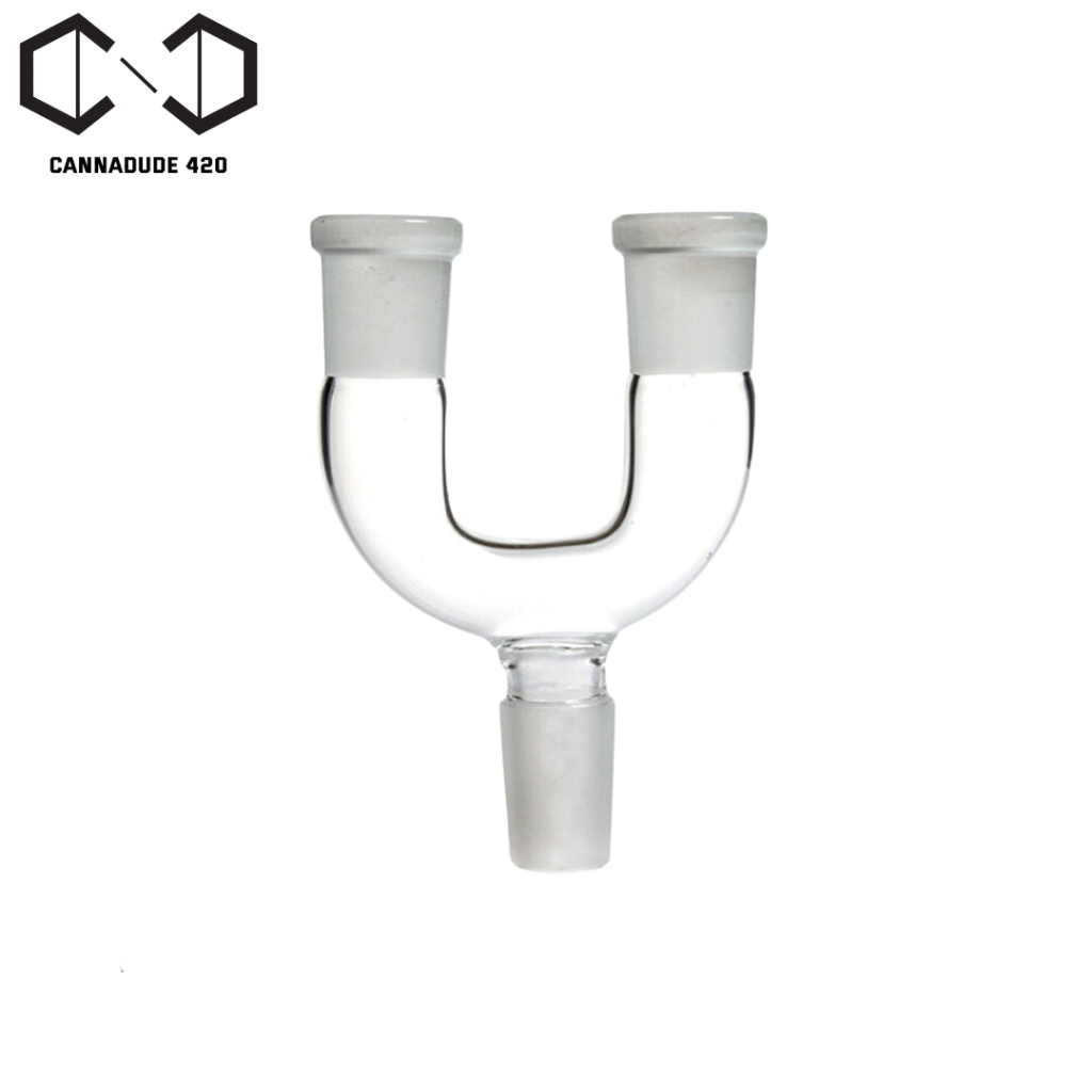 Double Bowl Adaptor 14mm. / 18mm. อแดปเตอร์ แจกันแก้ว บ้องแก้ว SA07-S ...