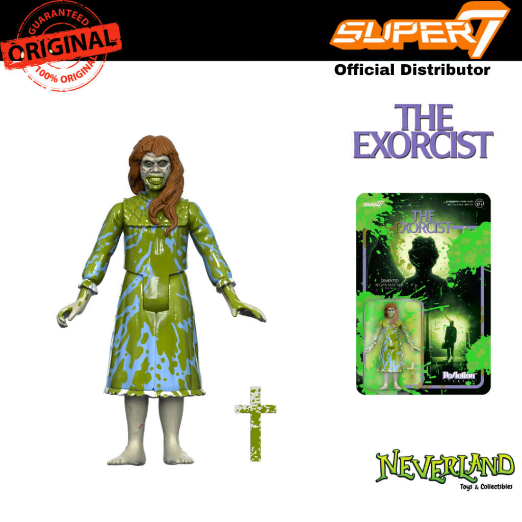 Super7 The Exorcist Regan Vomit Splatter Wave 2 Reaction Figure ...