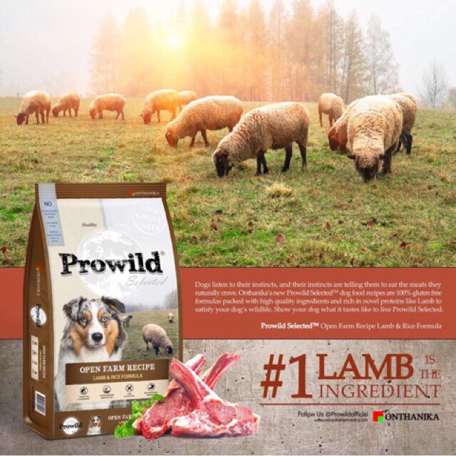 Prowild โปรไวลด์ อาหารสุนัข ขนาด15 กิโล สำหรับสุนัขทุกวัย-ทุกสายพันธุ์ ...