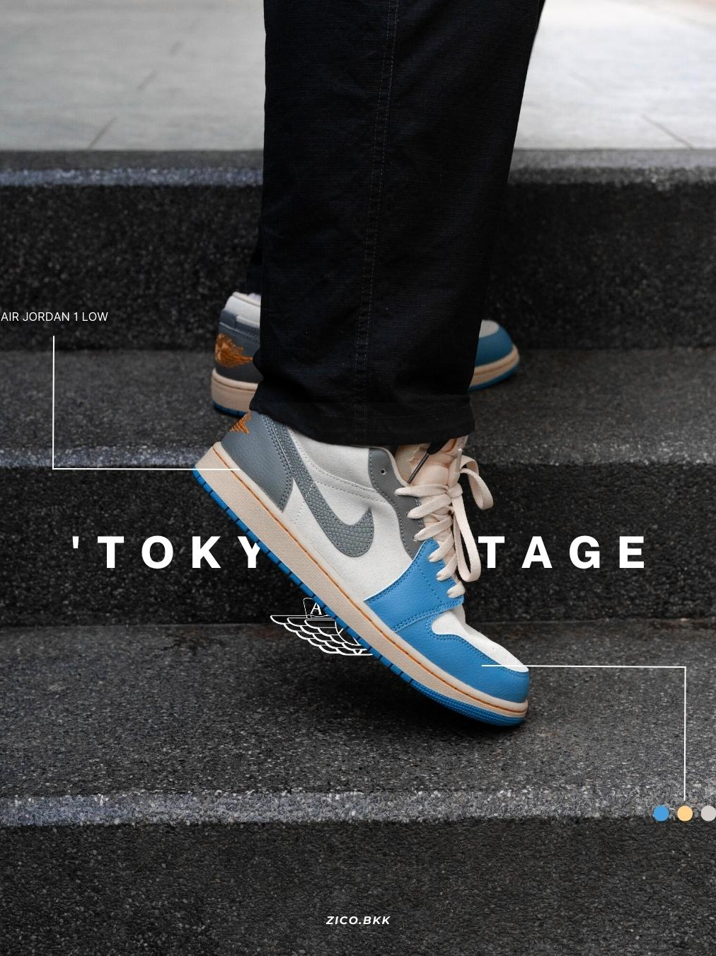 AJ 1 Low SE “Tokyo Vintage” (DZ5376) | Shopee Thailand