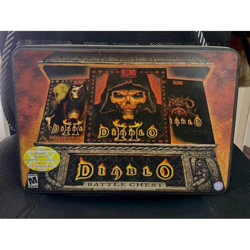 Diablo Battle Chest กล่องเหล็ก หายากมาก (มือสอง ของครบ) | Shopee Thailand