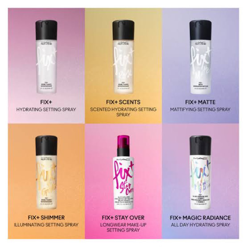 🧕🏻M.A.C แท้/พร้อมส่ง ฉลากไทย MAC Setting spray P+P fix plus orginal ...