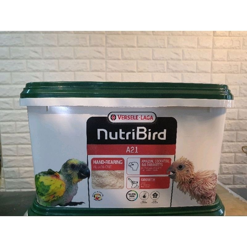 อาหารนกลูกป้อน NutriBird A21 ถังขนาด 3kg (ล็อตหมดอายุ 7/2025) | Shopee ...