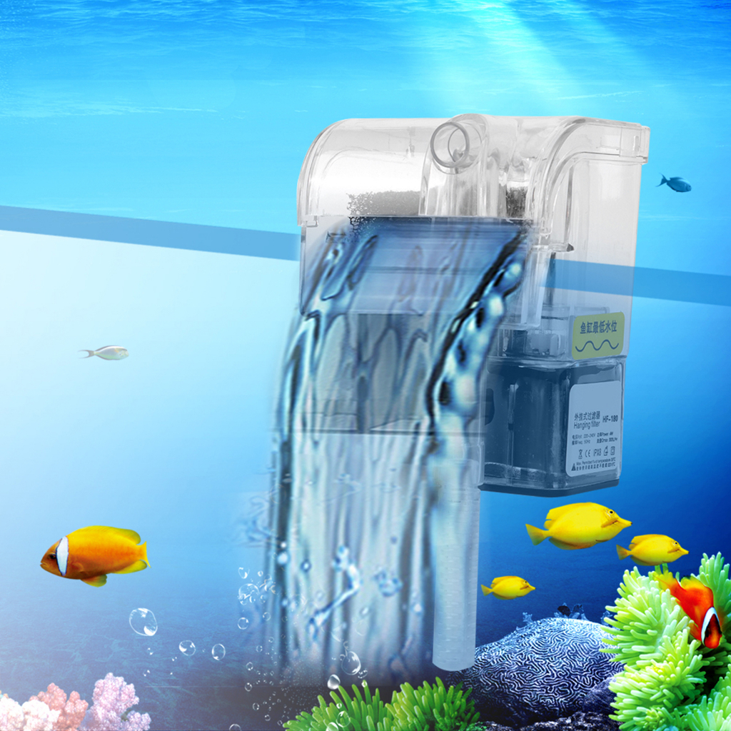 3 In 1 เครื่องกรองน้ําเครื่องกรองน้ําสําหรับตู้ปลา Cn Plug 220V ...