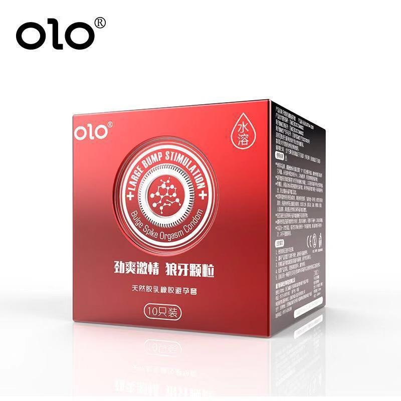 OLO basic thin condoms 001 10pcs 50-52-54mm ถุงยางอนามัย ถุงยาง (10ชิ้น/1กล่อง) แบบบาง บาง 0.01 ...