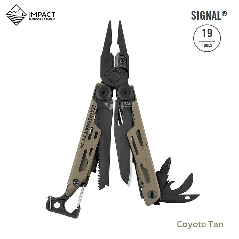 Leatherman Signal Wave+ มีดและชุดเครื่องมืออเนกประสงค์ GRP | Shopee ...