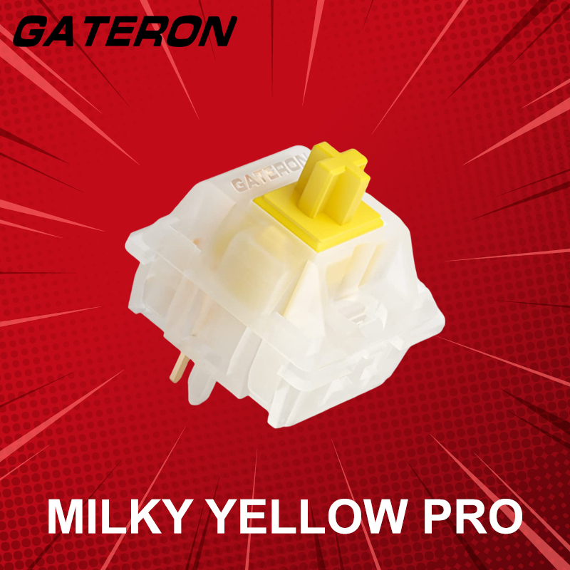 สวิตช์ Gateron Milky Yellow Pro Switch | Shopee Thailand