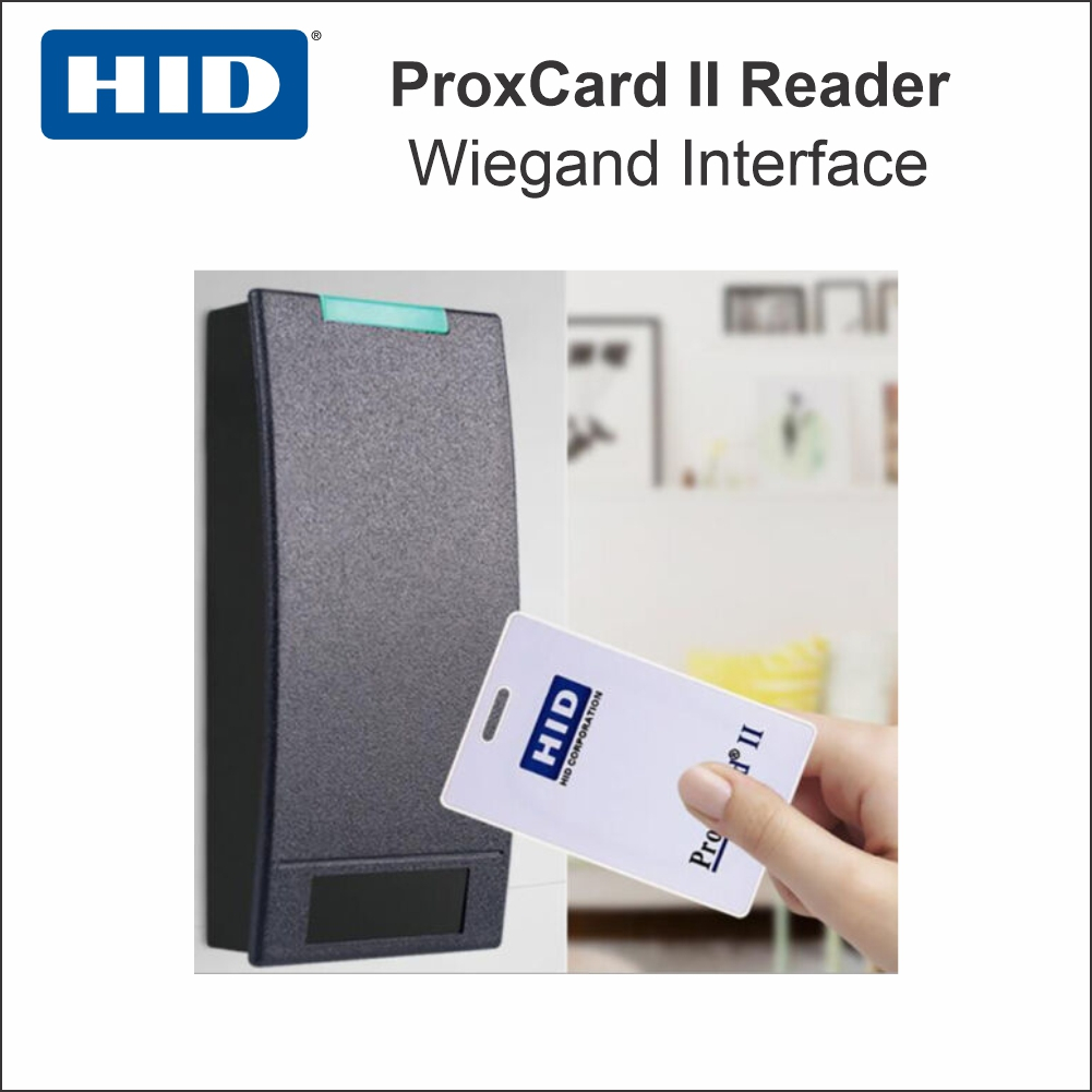 HID ProxCard II Reader หัวอ่านสำหรับบัตร ProxCard II ความถี่ 125KHz ...