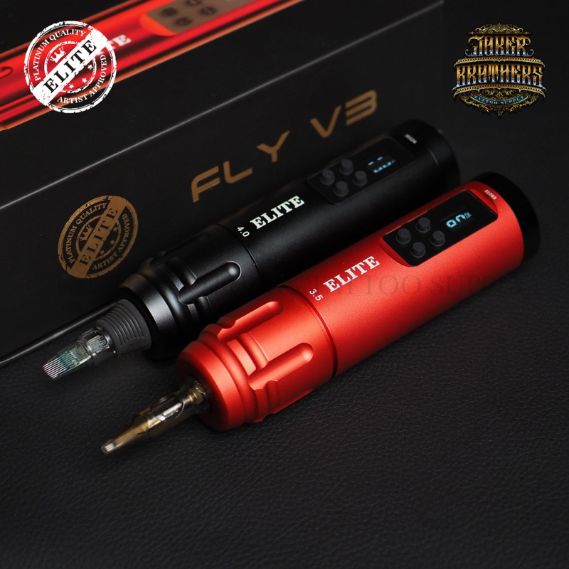 เครื่องสัก ELITE FLY-V3 Wireless Tattoo Pen Machine | Shopee Thailand