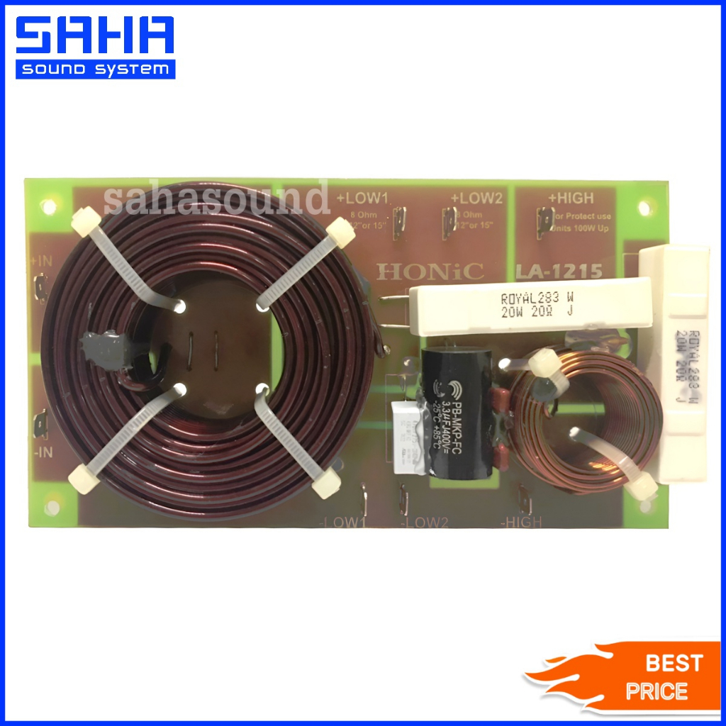 HONIC LA-1215 NETWORK เน็ตเวิร์ค 2 ทาง LINE ARRAY เน็ตเวิร์คสำหรับตู้ลำโพงไลน์อะเรย์ (ราคา1ชิ้น ...