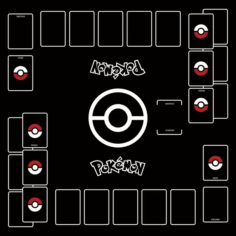 Playmat Pokemon Card Games สนามรบ Battle Pad แผ่นรองการ์ด TCG แผ่นรอง ...