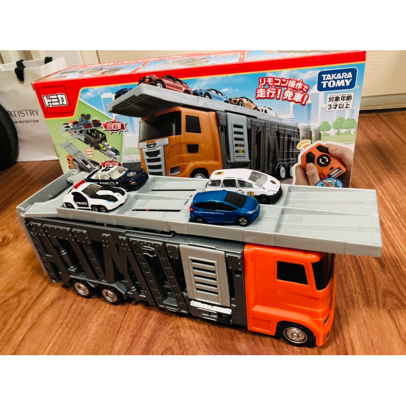 รถบรรทุก บังคับ รีโมท ขนรถโทมิก้า Big Revolution Car Remote Control Big ...