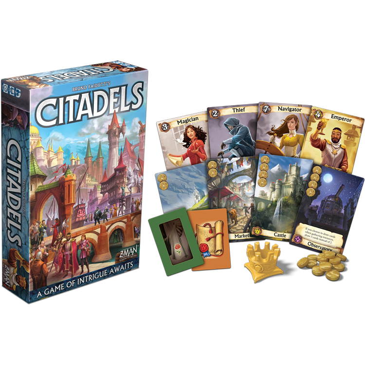 Citadels ซิทาเดล ศึกสร้างเมือง (TH/EN) Board Game บอร์ดเกม ของแท้ Citadel Revised Deluxe Classic ...