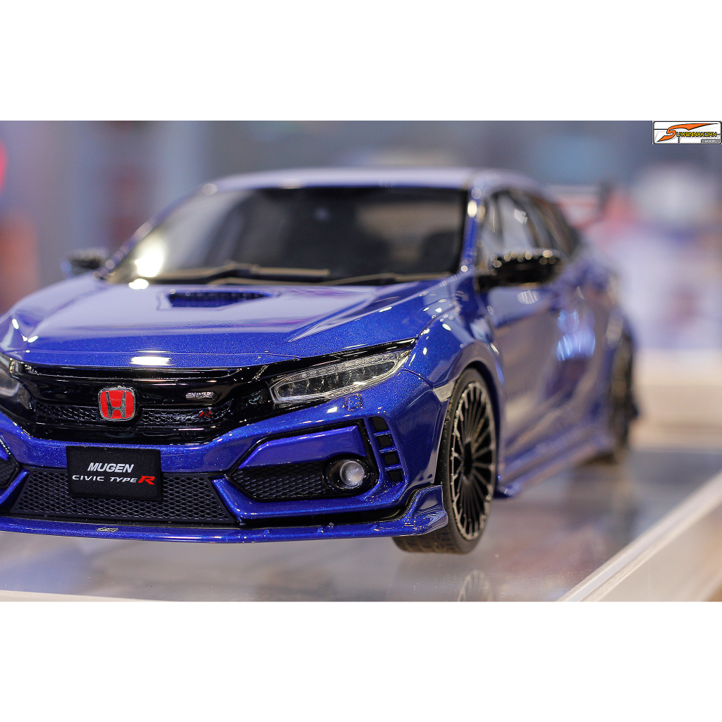 Otto Models OT987 Honda Civic FK8 Type R Mugen Blue | Shopee Thailand