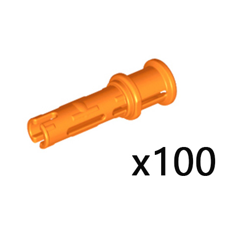 [026] x100 ชิ้น - ชิ้นส่วนเลโก้ Lego Part Technic, Pin 3L with Friction ...