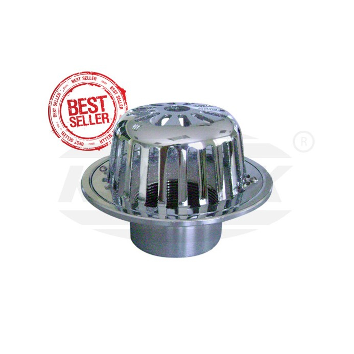 KNACK 321 Roof Drain (ทองเหลืองแท้ชุบโครเมียม) ชุดระบายน้ำ ตะแกรงน้ำ ...
